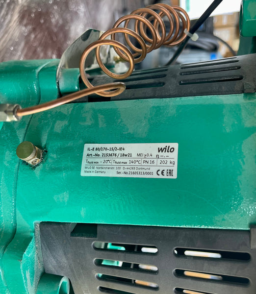 Wilo IL-E 80/170-15/2-IE4 2153676 415v DN80 15kw Circulator Pump #3109 – The Pump Dealer