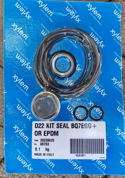 XYLEM LOWARA Mechanical Seal & O-Ring Kit e-NSC e-LNE e-LNT Standard 2 ...