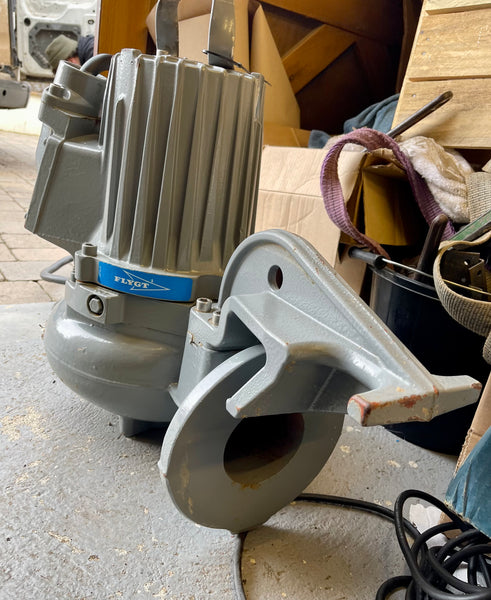 Flygt CP 3102.181 435 MT 3.1kw 400v submersible waste water pump DN100 ...