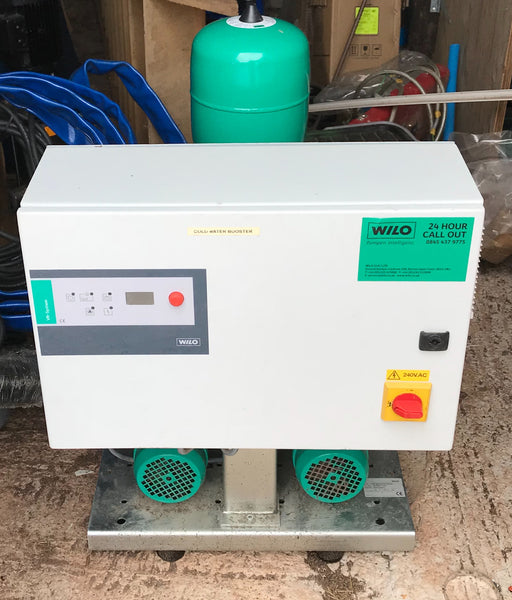 Wilo COR-2MHI202-2G/VR-EB-EM 2818522 6 bar Twin Pressure Booster pump ...