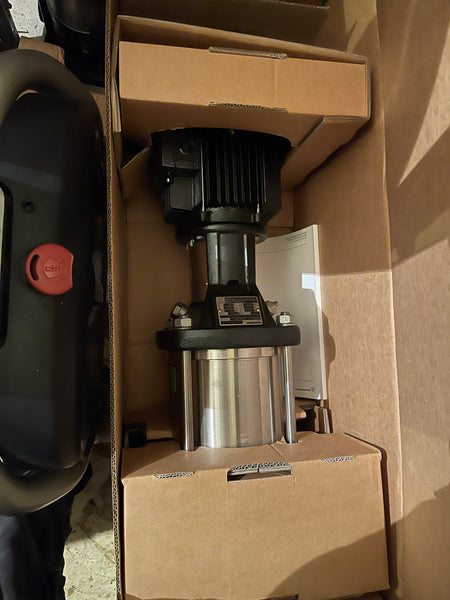 Grundfos CRN 10-6 96527745 Vertical Multistage Pump 2.2kw 400v #2704 V ...